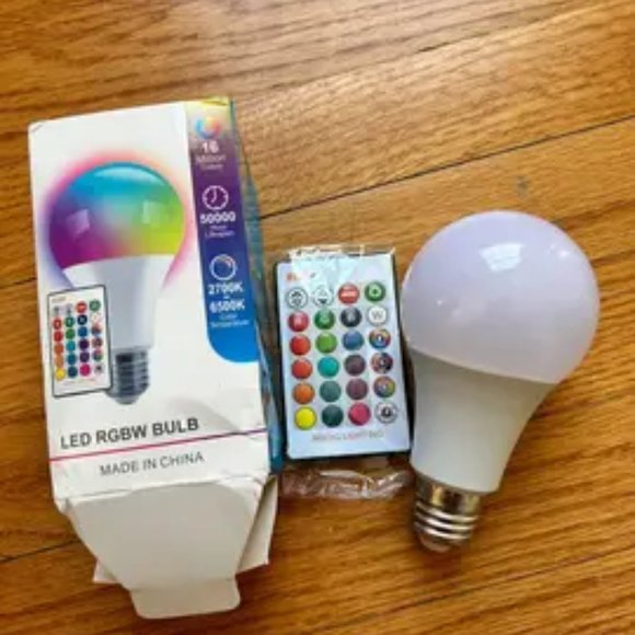 Accents | Rgbcw Led Light Bulb | Poshmark